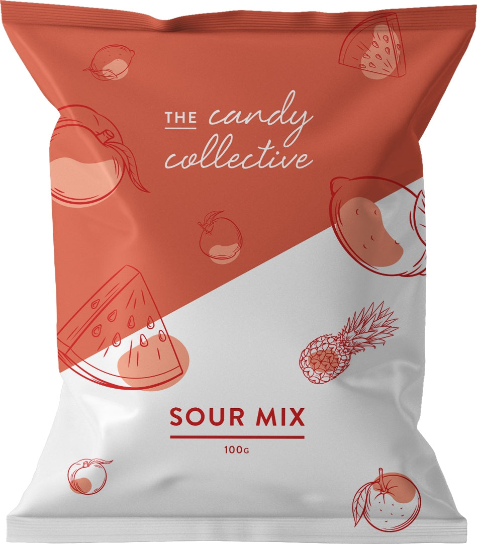 The Candy Collective Sour Lolly Mix 100g – Giftbox Boutique