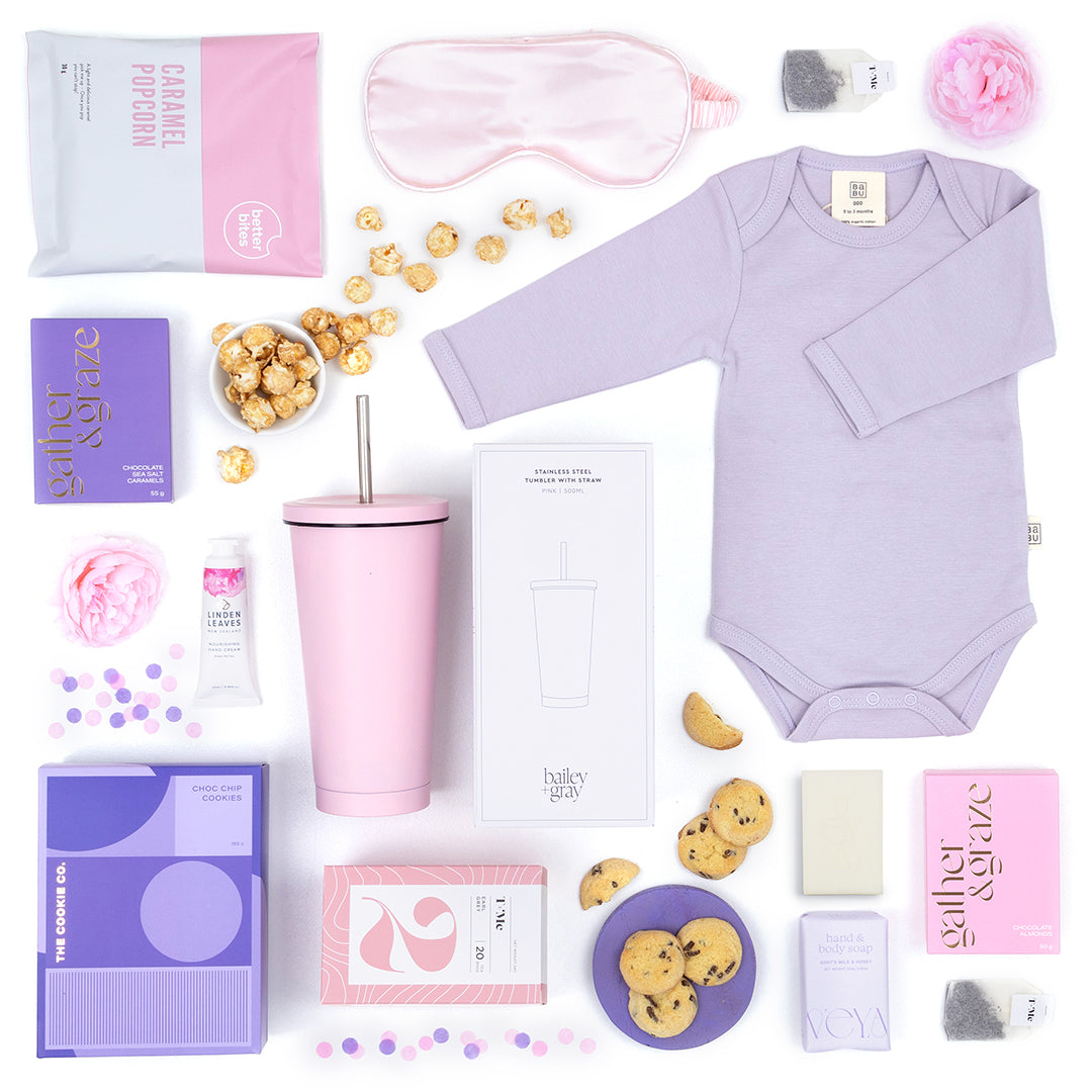 The Lavender Love - Newborn Baby Gift Basket – Giftbox Boutique