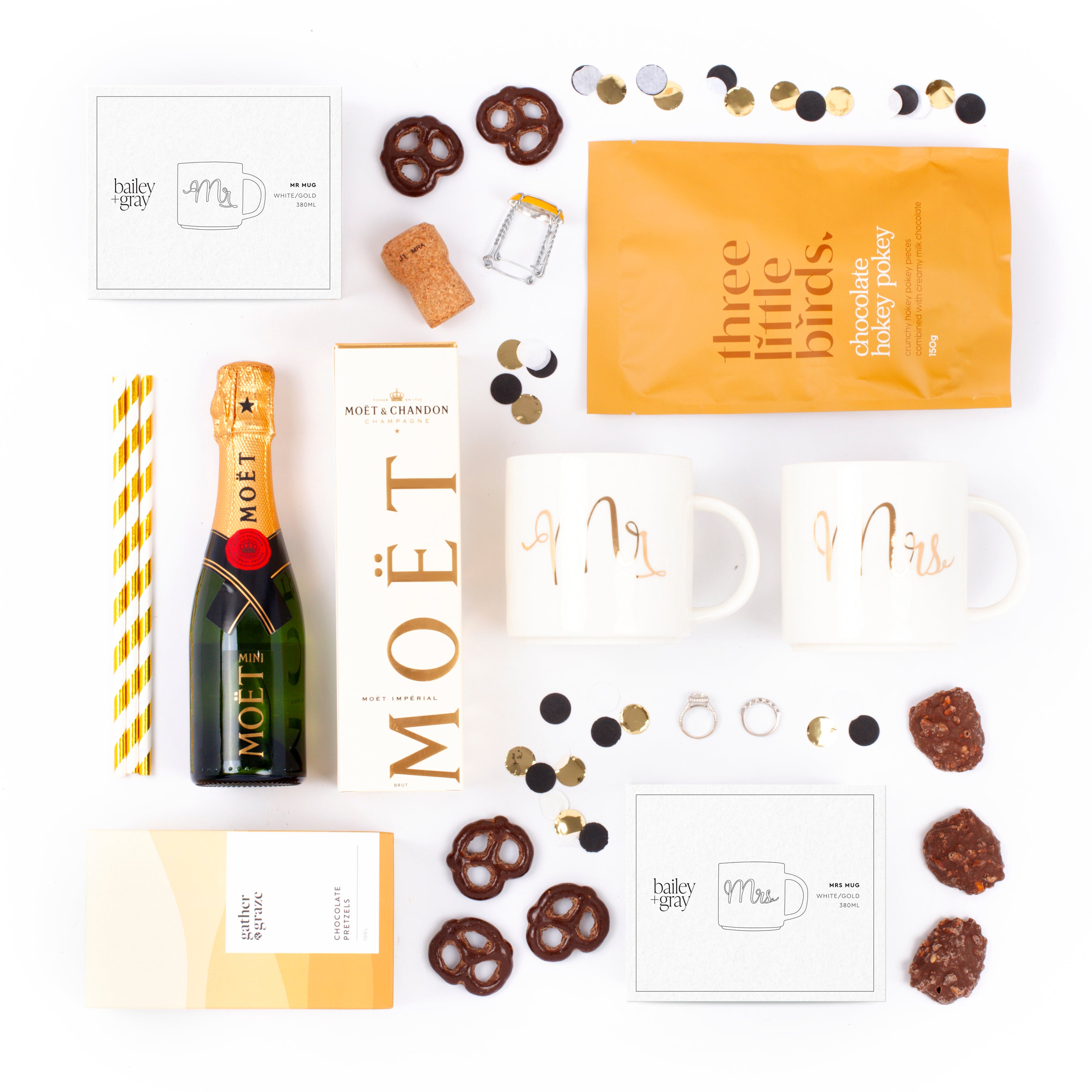 The Mr and Mrs Gift Box, Wedding or Engagement Gift | Giftbox Boutique