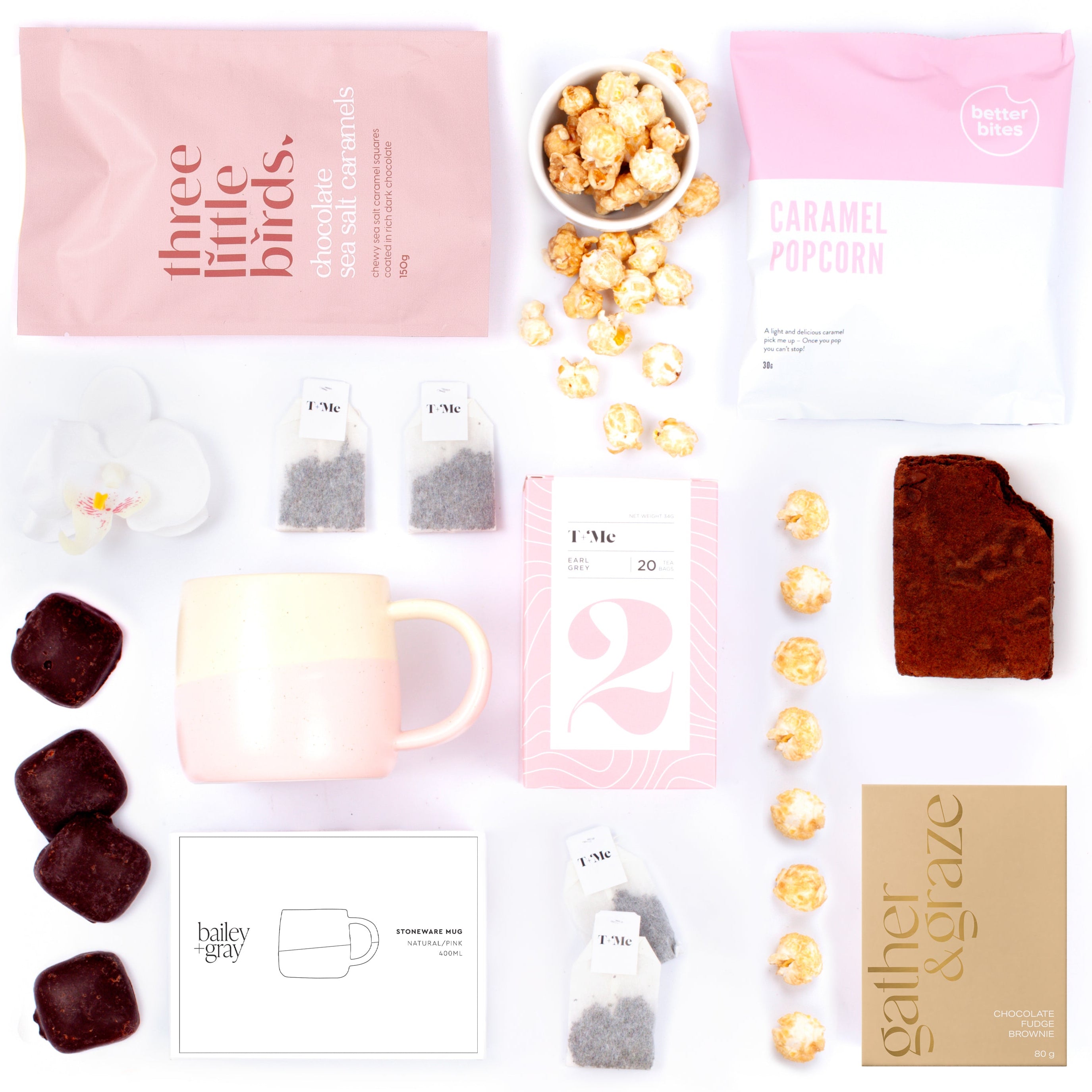 The Pick-Me-Up Gift Box, Tea & Treats Gift Basket | Giftbox Boutique