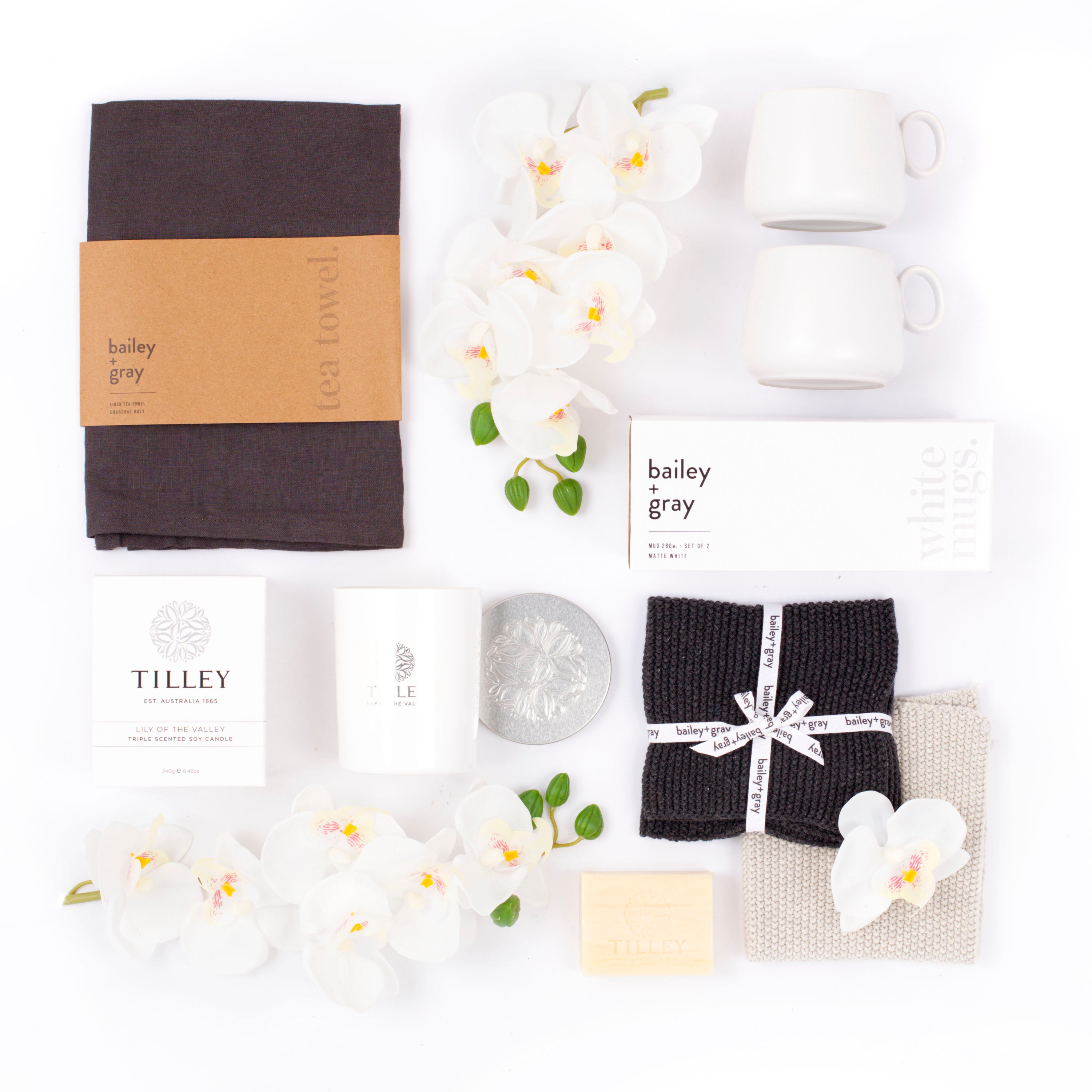 The Sip and Savour Gift Hamper, Candle & Homeware Gift | Giftbox Boutique