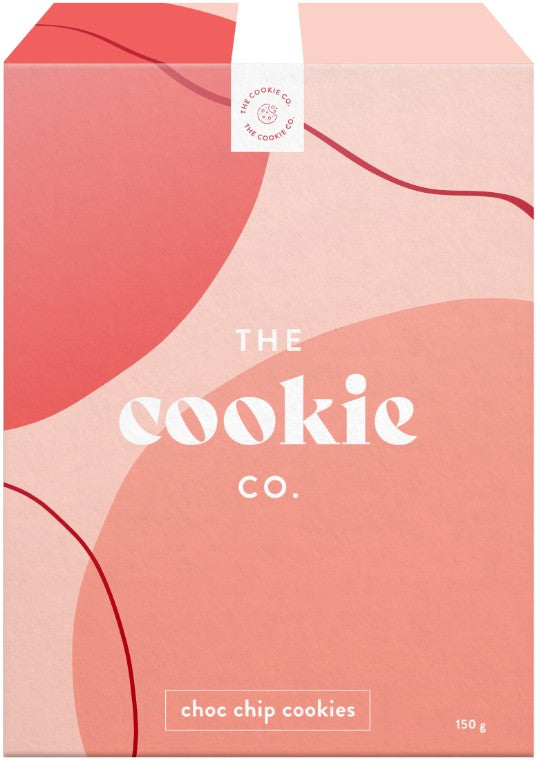 The Cookie Co Choc Chip Cookies 150g Red – Giftbox Boutique