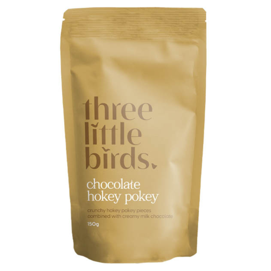 Three Little Birds Chocolate Hokey Pokey 150g – Giftbox Boutique